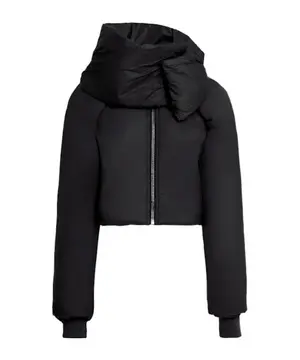 Rick Owens Cropped Down Bomber Jacket