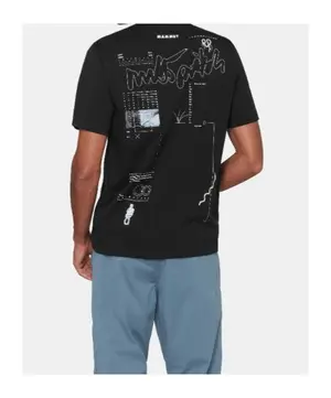 MAMMUT Base T-shirt Multi-pitch - Black