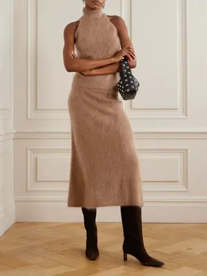 LISA YANG Leya Cashmere Turtleneck Top