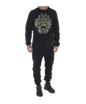 Versace Patterned Crewneck Pullover