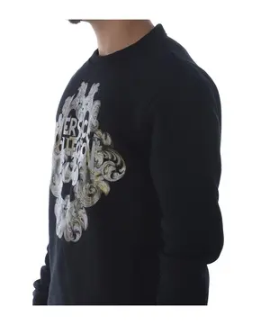 Versace Patterned Crewneck Pullover