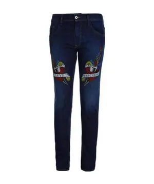 Moschino Printed Jeans For Men