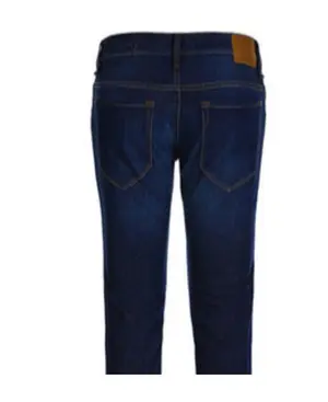Moschino Heart Print Denim Jeans