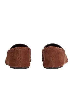 Gucci Suede Horsebit Loafers