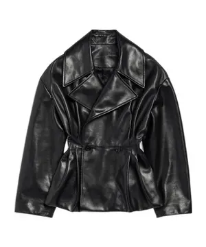 Balenciaga Notched Lapel Jackets For Women