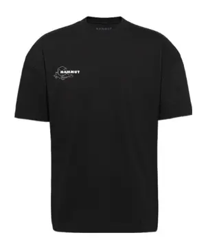MAMMUT Base Relaxed T-shirt Glacier - Black