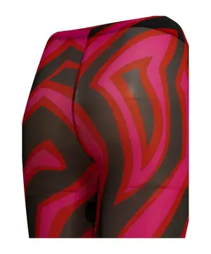 Emilio Pucci Marmo High-waist Printed Pants