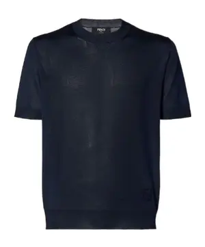 Fendi Viscose Yarn Jumper With Ff Logo