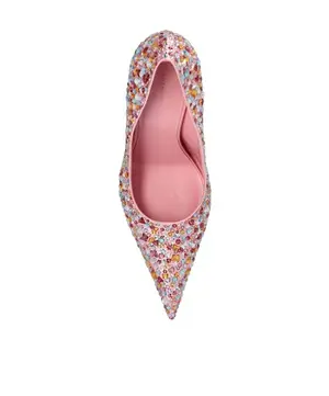 Balenciaga Gem Pointed-toe Pumps - Multicolor