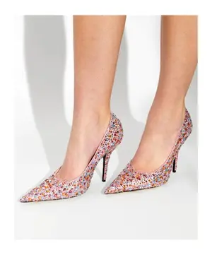 Balenciaga Gem Pointed-toe Pumps - Multicolor