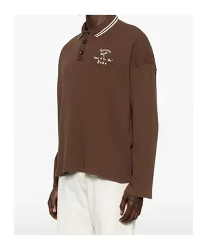 BODE Long-sleeve Polo Shirt