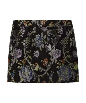 Chloé Floral Jacquard Mini Skirt