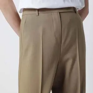 Max Mara Tailored Wide-leg Trousers With Belt Loops - Brown