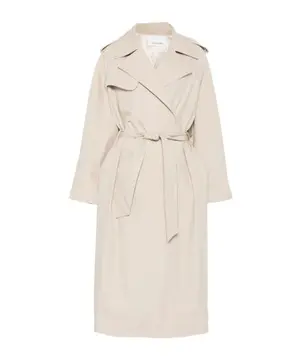 THE FRANKIE SHOP Riva Oversized Trench Coat - No