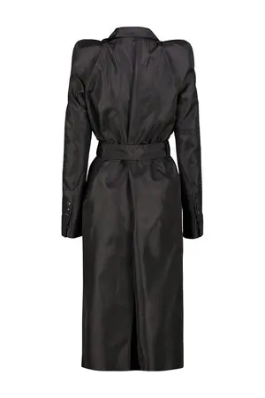 Rick Owens Double-breasted Belted Coat