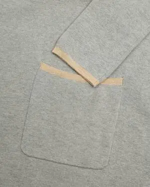 Max Mara Lace-up Cardigan - Gray