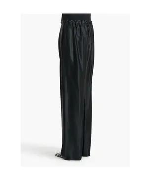 Khaite Rohen Satin Pants - Black