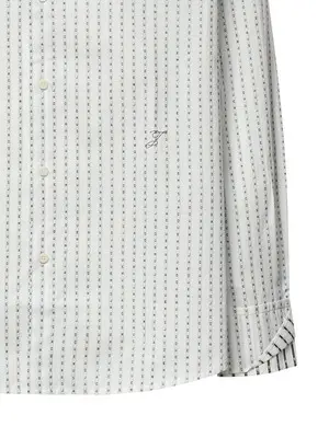 Jacquemus Letro Striped Long Sleeved Shirt