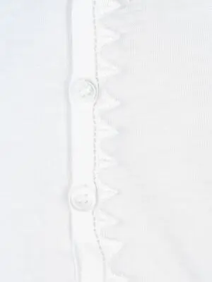 Jacquemus Le Debardeur Clavela" Ribbed Tank Top - White