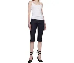 Jacquemus Le Debardeur Clavela" Ribbed Tank Top - White