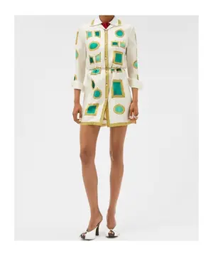 Versace The Gallery' Printed Dress