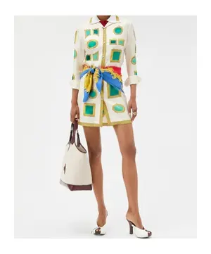 Versace The Gallery' Printed Dress