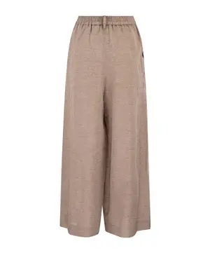 Fabiana Filippi Wide-leg Palazzo Pants - Nude