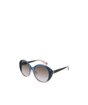 Gucci Oval Logo Detail Sunglasses - Multicolor