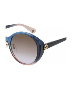 Gucci Oval Logo Detail Sunglasses