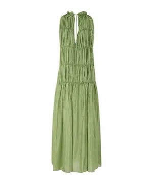 Tie Neckline Maxi Dresses