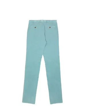 FERRAGAMO Straight Leg Trousers - Blue