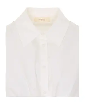 TWINSET Pierced Detail Shirt - White