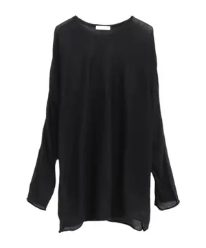 THE ROW Long-sleeve Blouse - Black