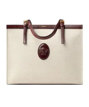 Versace Large Tote Bag - Brownbeige