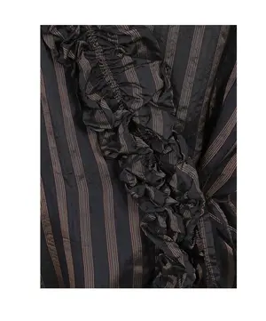 Dries Van Noten Striped Ruffled Top - No