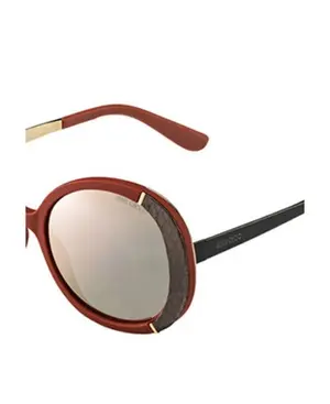 JIMMY CHOO Oval Logo Sunglasses - Multicolor