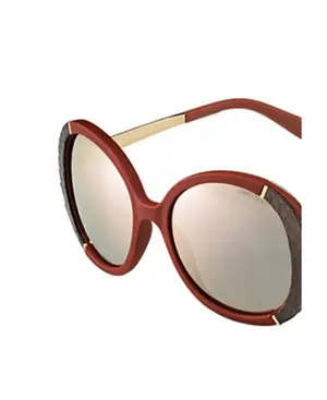 JIMMY CHOO Oval Logo Sunglasses - Multicolor