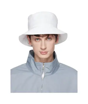 RIER Fisherman's Cotton Hat - White