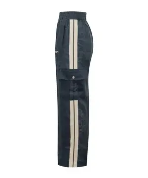 Palm Angels Logo Detailed Cargo Pants