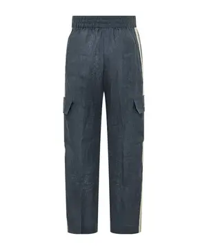 Palm Angels Logo Detailed Cargo Pants