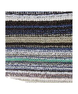 Missoni Metallic Striped Knitted Skirt