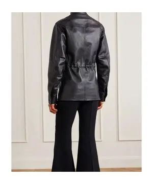 Gabriela Hearst Long-sleeved Leather Jacket