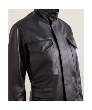 Gabriela Hearst Long-sleeved Leather Jacket