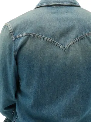 Versace Button-up Denim Shirt