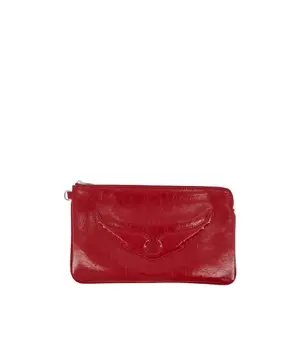 Zadig&Voltaire Voltaire Angel Zip-around Wallet - Red