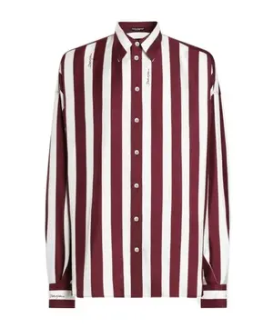 Dolce & Gabbana Dolce Gabbana Striped Twill Shirt