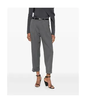 ENTIRE STUDIOS Wool Trousers With Pleats And Rolled Hem