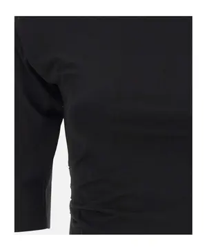 KAOS Ruched Boat-neck Top