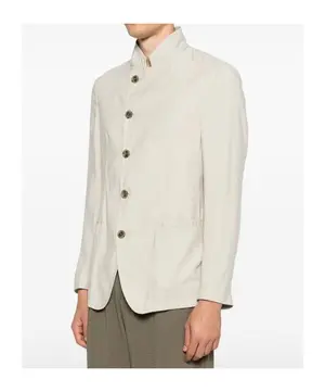 Emporio Armani Asymmetrical Collar Jacket