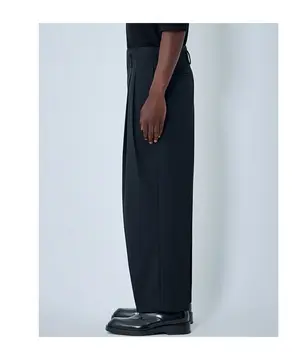 JIL SANDER Pleated Tailored Wide-leg Trousers